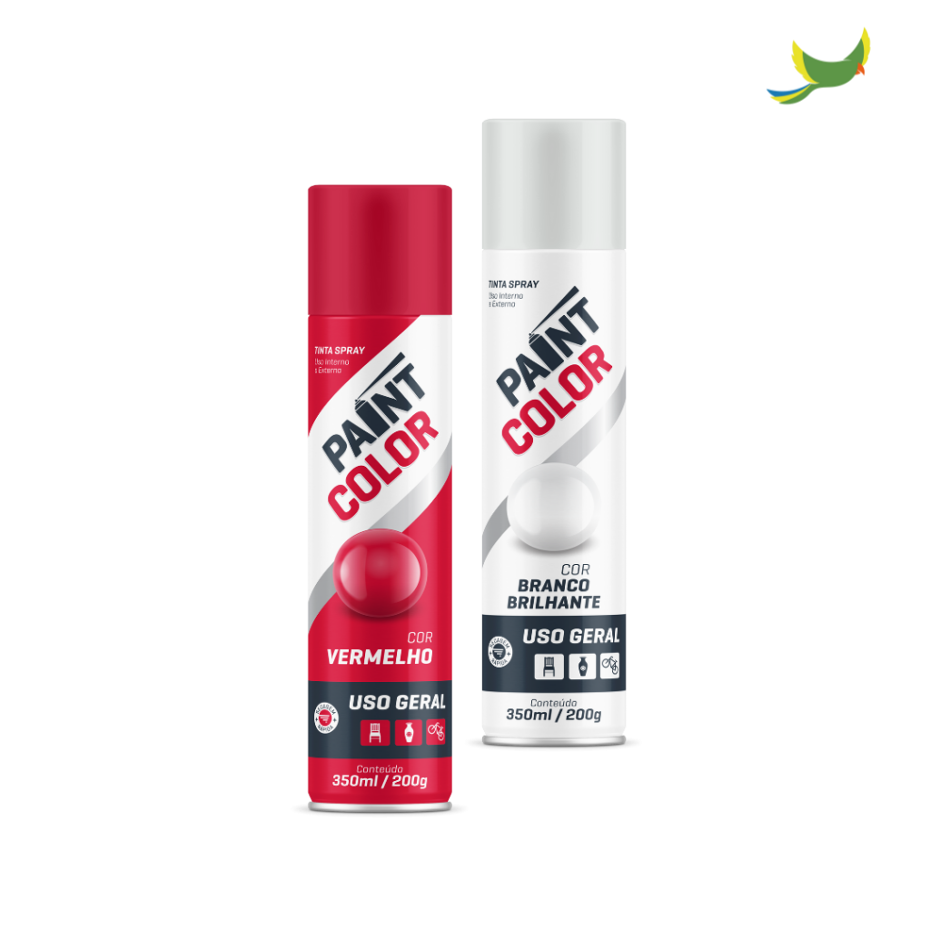 Tinta Spray 350ML Uso Geral – PAINT COLOR – Lourinho Distribuidor